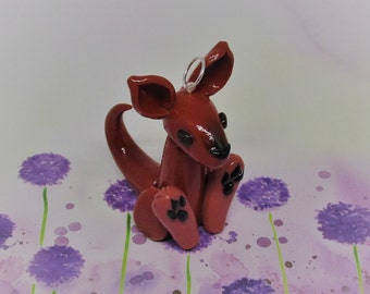Kangaroo figurine | Etsy