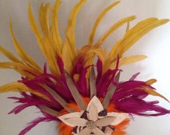 Tahitian & Cook Islands Headpiece Perfect For Soloist