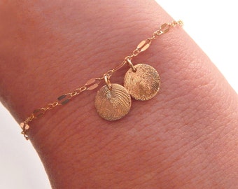 Fingerprint jewelry | Etsy