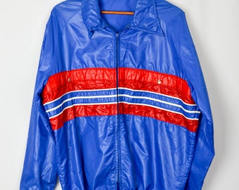 Red windbreaker | Etsy