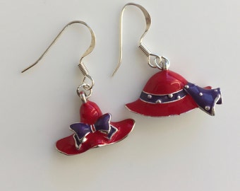 Red hat jewelry | Etsy