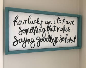 How lucky i am | Etsy