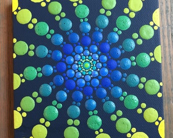 Mandala dot art | Etsy