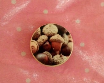 Acorn buttons | Etsy