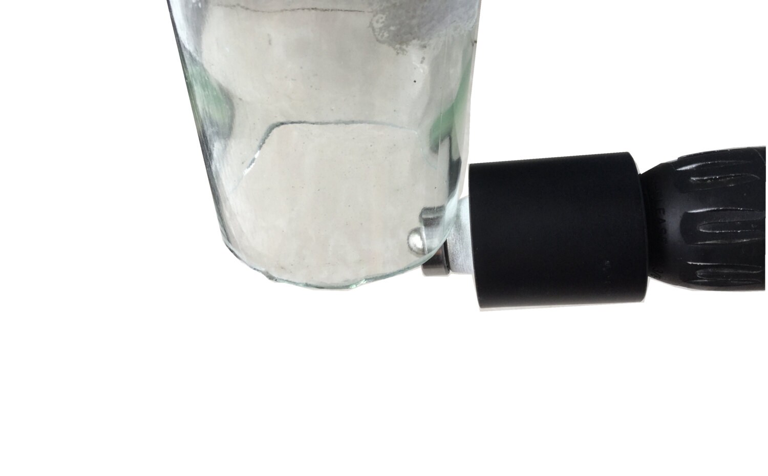 Glass Bottle Sander Sand & Finish Bottles After Cutting Drill Powered ...