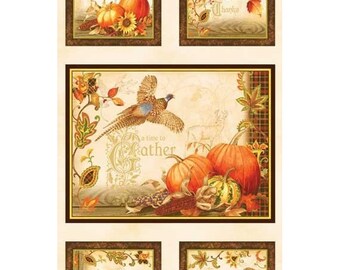 Fall fabric panel | Etsy