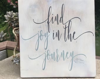Joy in the journey | Etsy