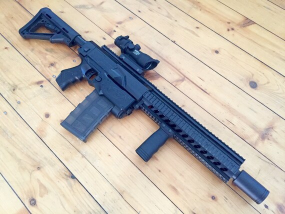 NEW Custom Nerf Retaliator // ArmaLite AR15 styling