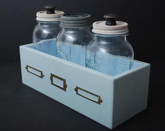Mason jar knobs | Etsy