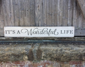 Its a wonderful life | Etsy