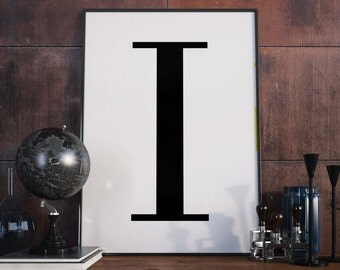 I letter | Etsy