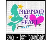 Mermaid monogram svg | Etsy