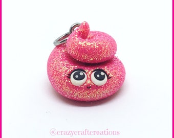 Pink poop emoji | Etsy