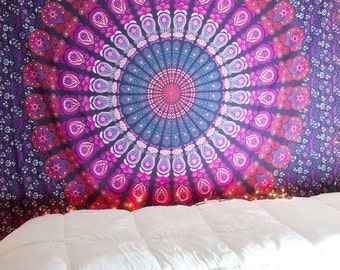 Mandala tapestry | Etsy