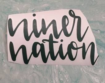 UNC Charlotte color print