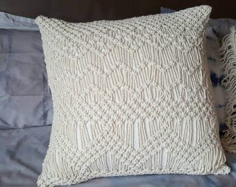 Macrame pillow | Etsy