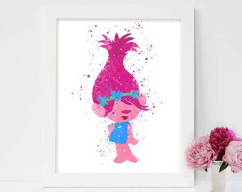 Trolls poster | Etsy