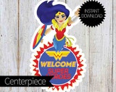 Wonder Woman Party Ideas for a Girl Birthday | Catch My Party