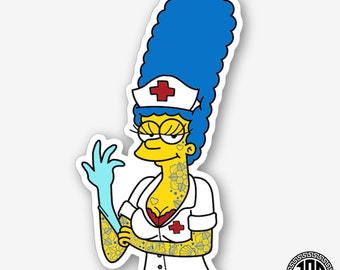 Simpsons tattoo | Etsy