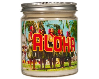 Hawaiian candles | Etsy