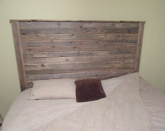 Rustic headboard | Etsy
