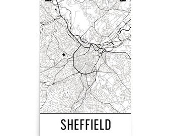 Sheffield print | Etsy