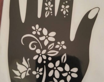 Henna stencil | Etsy