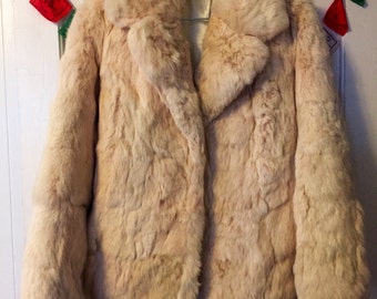 Vintage rabbit fur | Etsy