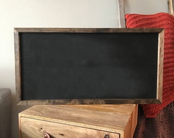 Rustic chalkboard | Etsy