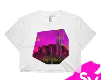 Cactus crop top | Etsy