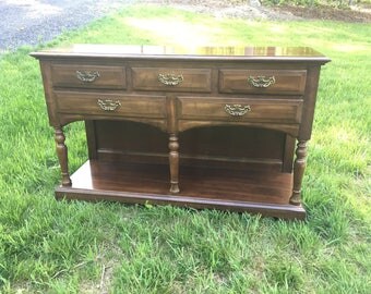 Sideboard Server Buffet Reclaimed Wood Rustic Farmhouse