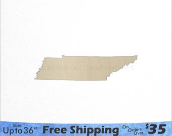 Tennessee shape | Etsy