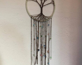 Tree dream catcher | Etsy
