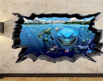 Finding nemo decal | Etsy