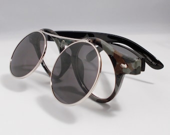 Flip up sunglasses | Etsy