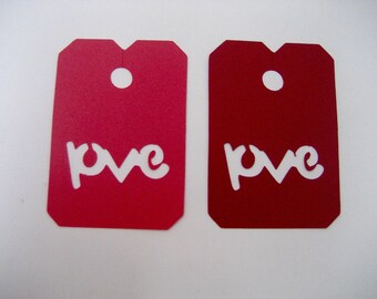 Love gift tags | Etsy