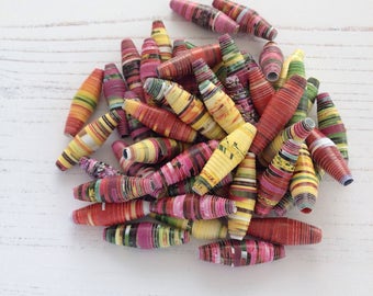 Paper beads | Etsy