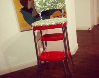 Vintage step stool | Etsy