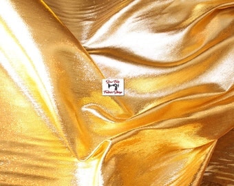 Gold lame fabric | Etsy