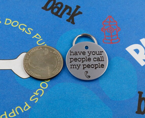 Customized Pet ID Tag Personalized Dog Name Tag Have Your