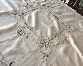 Madeira tablecloth | Etsy