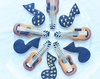 Musical note cookies | Etsy