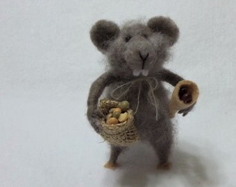 Felted rat | Etsy