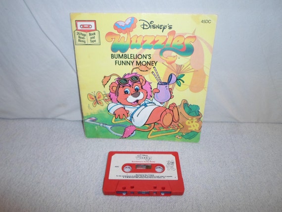 Disney Wuzzles Bumblelion's Funny Money Book Read Along