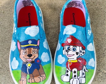 Paw patrol shoes | Etsy