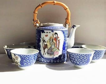 Chinese tea set | Etsy