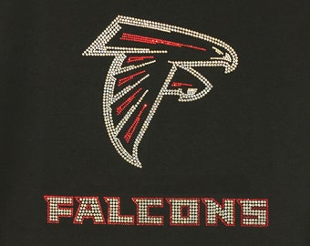 Falcons rhinestone | Etsy