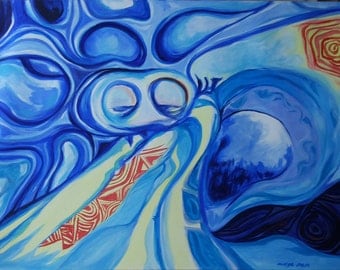 Abstract sleep | Etsy