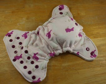 Bunny diaper | Etsy