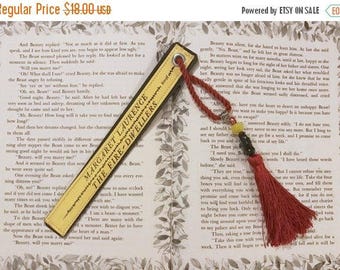 Book spine bookmark | Etsy